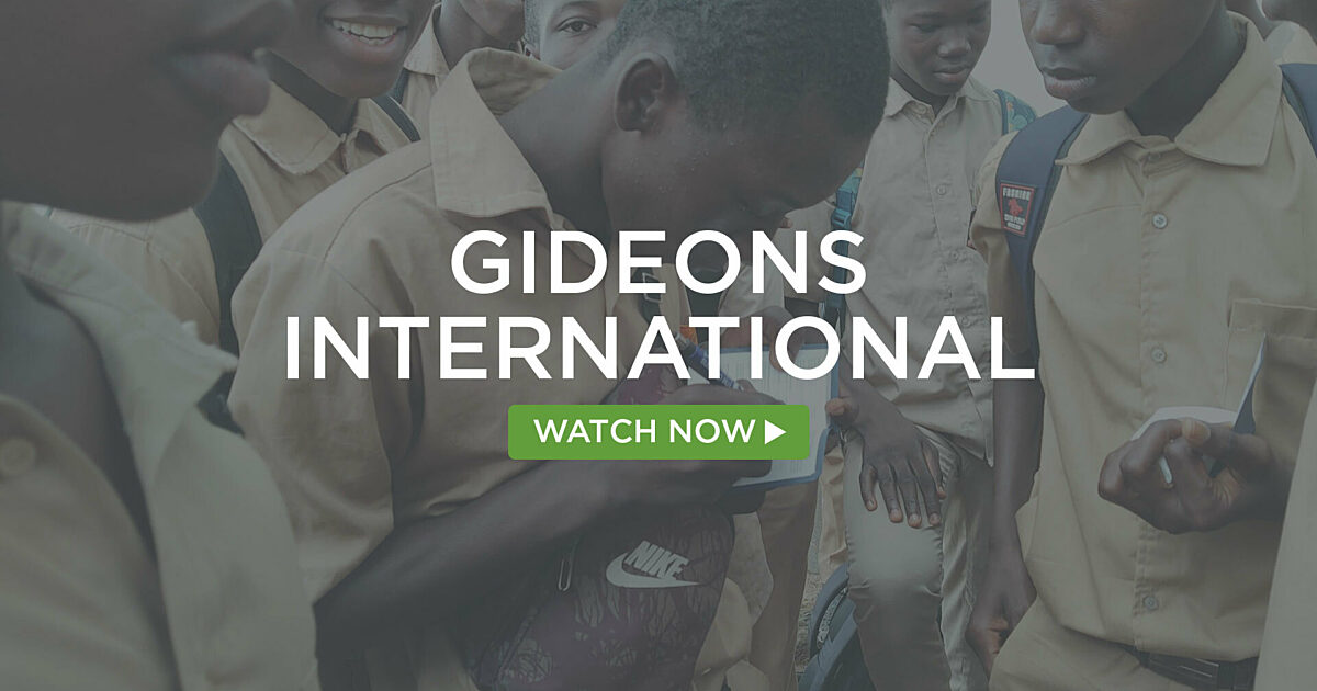 Gideons International | Bay Leaf Baptist Church