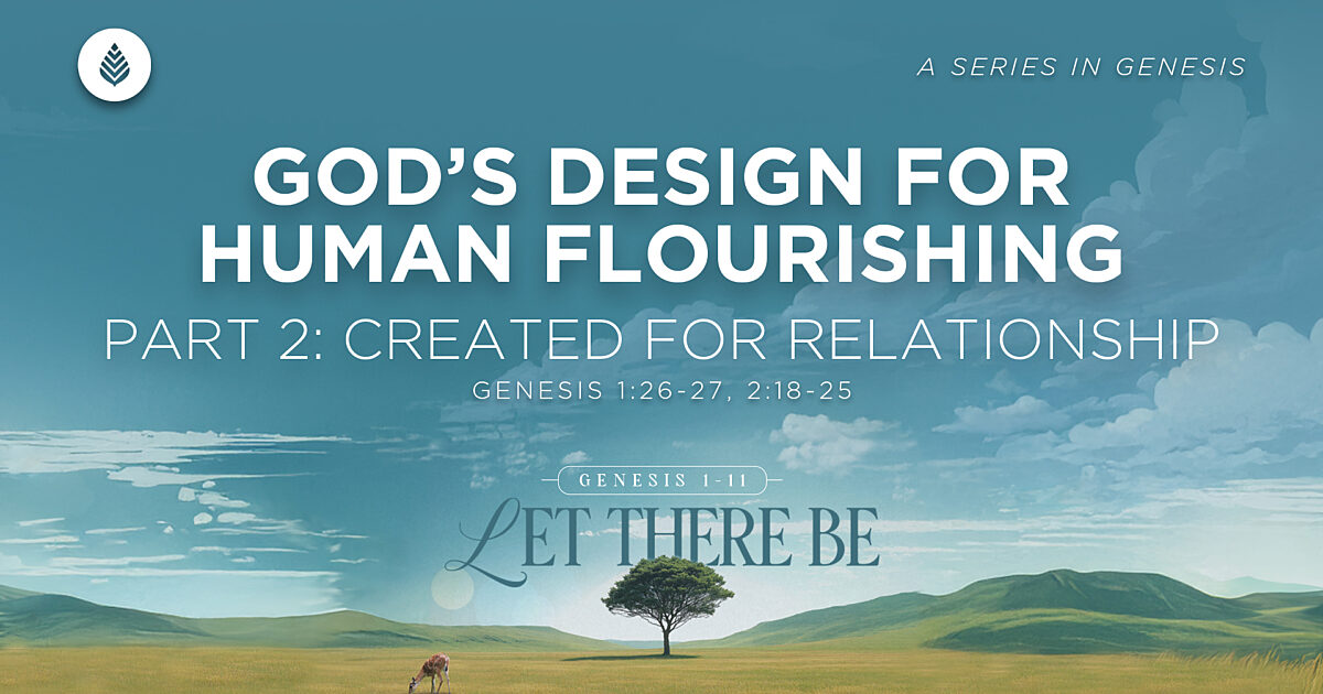 God’s Design for Human Flourishing Part 2:… | Bay Leaf Baptist Church